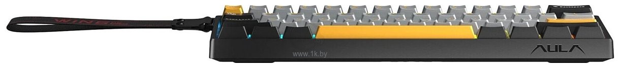 AULA WIN60HE Max black/gray/orange, Wing Chun клавиатура купить в ...